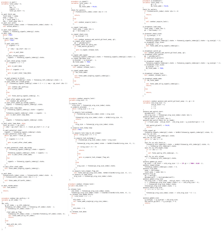 Using TLA+ in the Real World to Understand a Glibc Bug | Probably Dance